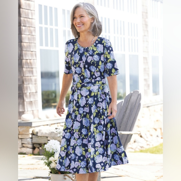 Appleseed's | Dresses | Appleseeds Limited Edition Blooming Hydrangea ...